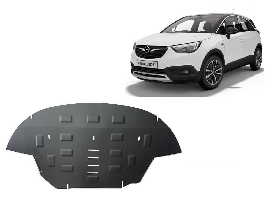 Protetor de Carter de aço Opel Crossland X (2017-2026)